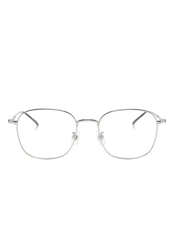 Montblanc Square Frame Eyeglasses - Silver