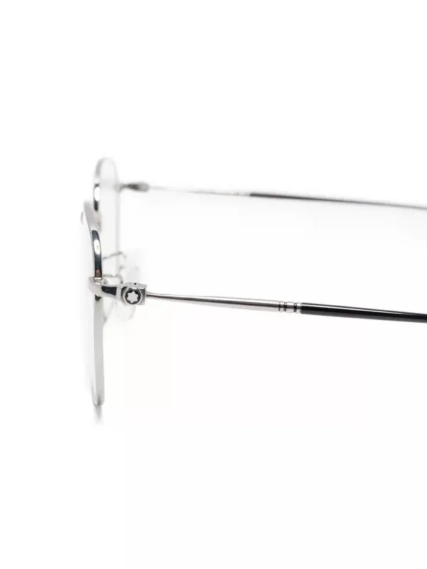 Montblanc Square Frame Eyeglasses - Silver