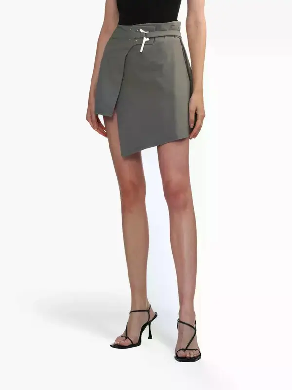 HELIOT EMIL Asymmetric Wrap Skirt
