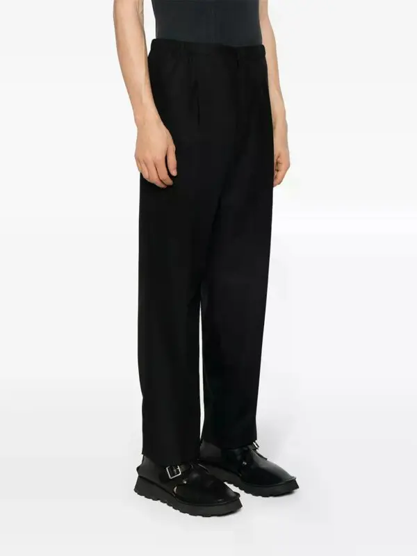 Fendi Virgin Wool Straight-leg Trousers