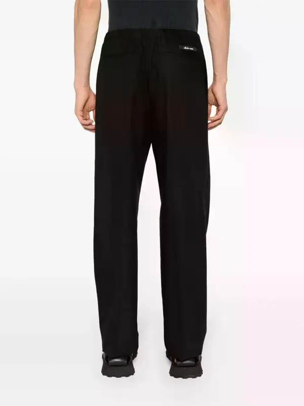 Fendi Virgin Wool Straight-leg Trousers