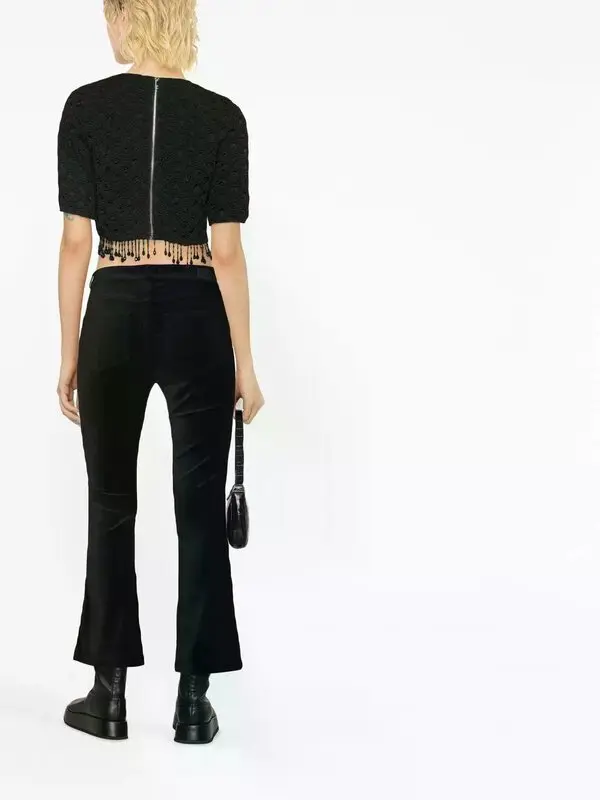 Paige Mid-rise Flared Jeans
