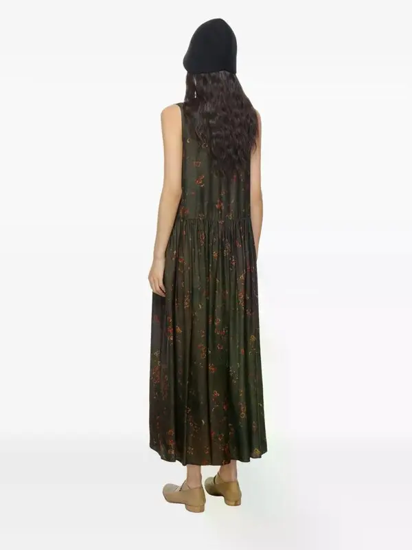 UMA WANG Ardal Maxi Dress - Brown