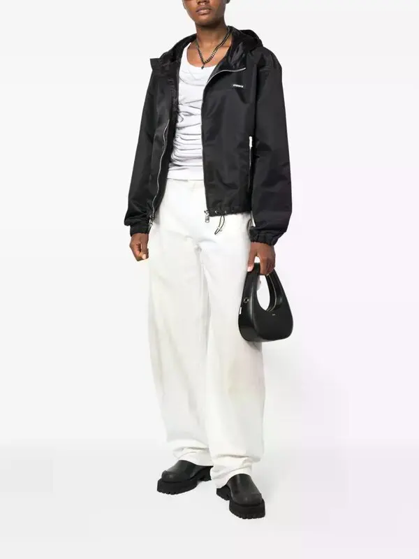 Coperni Satin Finish Hooded Jacket