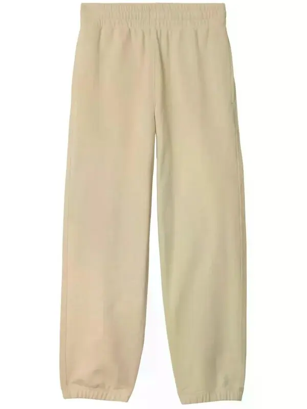 Burberry Check Label Cotton Track Pants