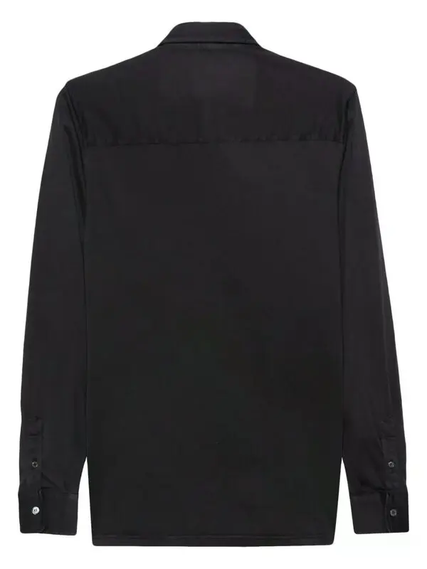 Fedeli Plain Organic-cotton Shirt