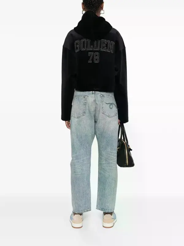 GOLDEN GOOSE Nausica Velvet Hoodie