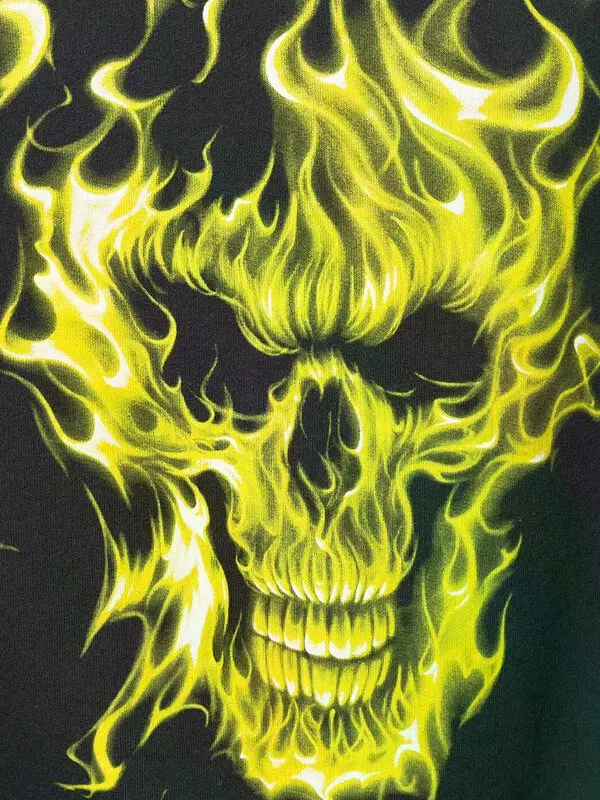 Heron Preston Flame Face Hoodie