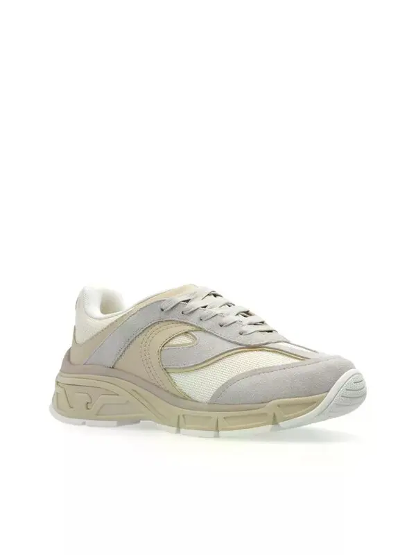 Emporio Armani Panelled Lace-up Sneakers