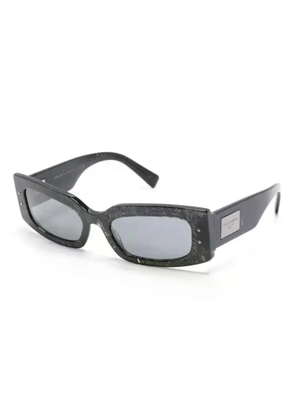 Dolce & Gabbana Logo-plaque Sunglasses