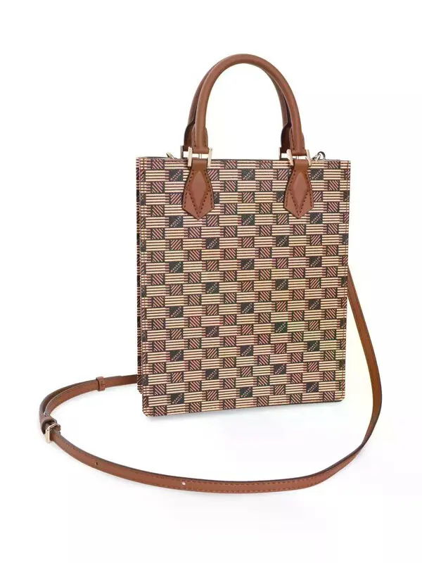 Moreau Monogram Tote Bag - Brown