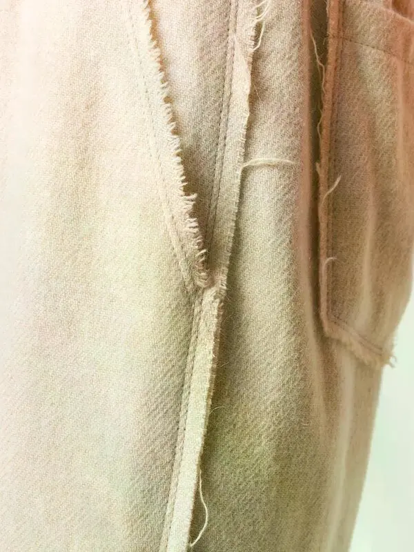 Nanushka Kaissan Track Trousers Wide Leg Alpaca Wool