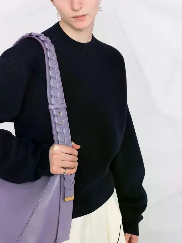 JIL SANDER Drop Shoulder Long Sleeve Jumper