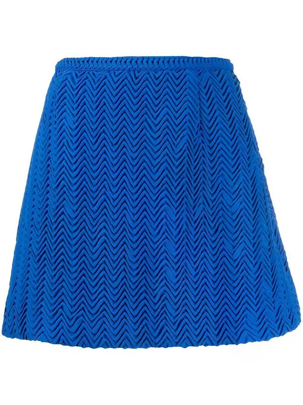 Marco De Vincenzo Embroidered Mini Skirt
