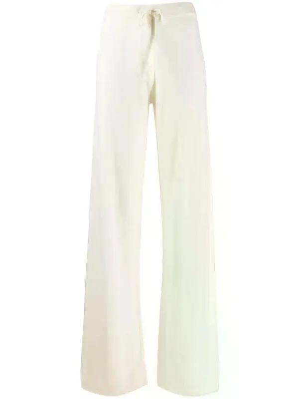 Chinti & Parker Wide-leg Wool Track Pants - Neutrals
