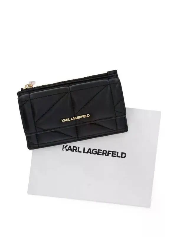 Karl Lagerfeld K/kuilt Wallet - Black
