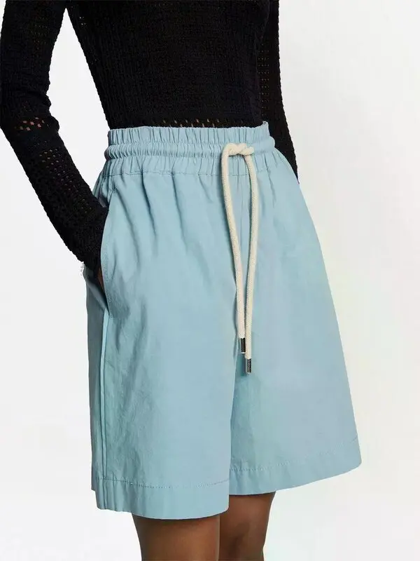 Proenza Schouler White Label Drawstring Knee-length Shorts