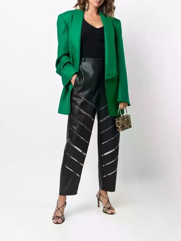 Philosophy Di Lorenzo Serafini Stud-embellished Tapered Trousers