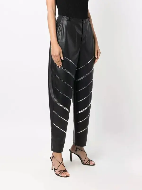Philosophy Di Lorenzo Serafini Stud-embellished Tapered Trousers