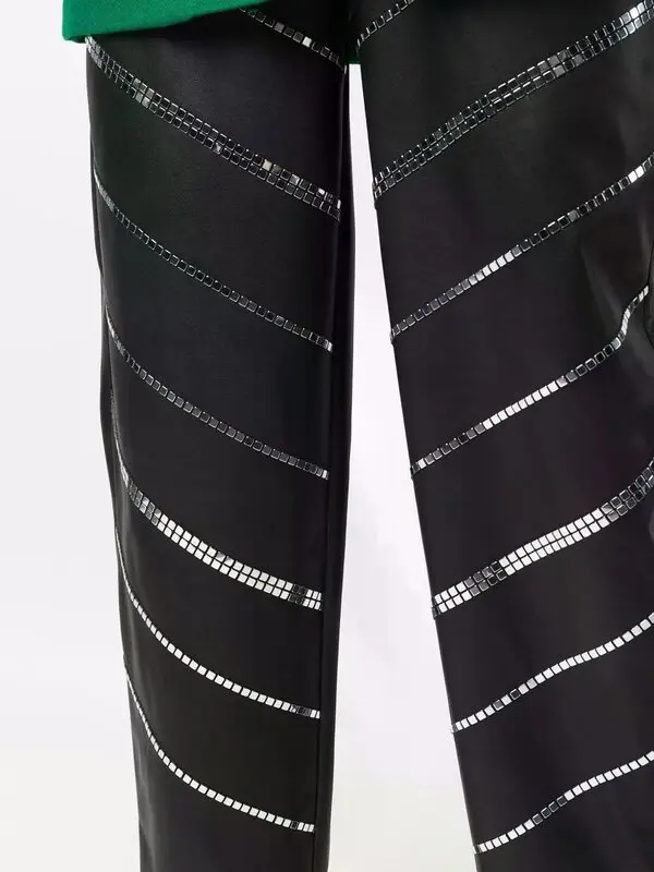 Philosophy Di Lorenzo Serafini Stud-embellished Tapered Trousers