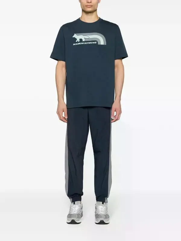 Maison Kitsuné Fox-motif Cotton T-shirt