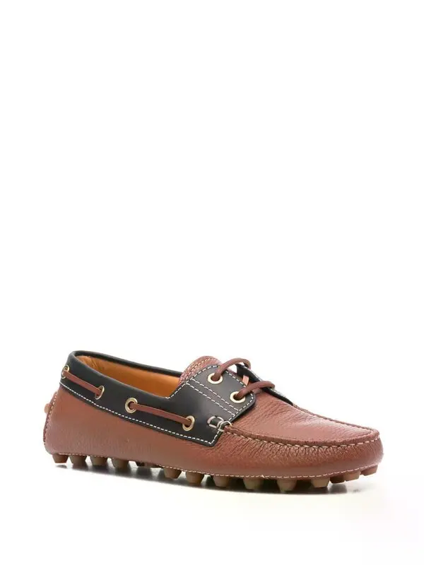 TOD'S Gommino Boat Shoes With Whipstitch Detailing