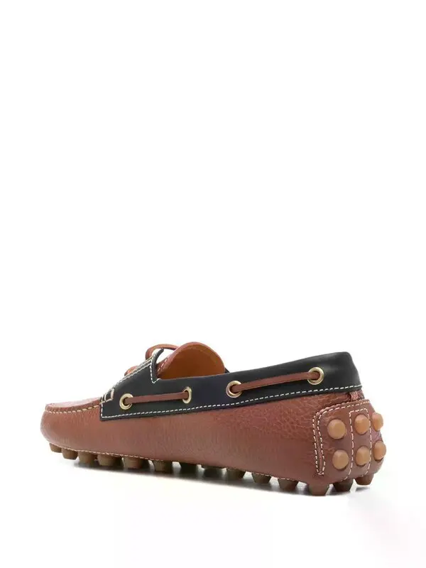 TOD'S Gommino Boat Shoes With Whipstitch Detailing