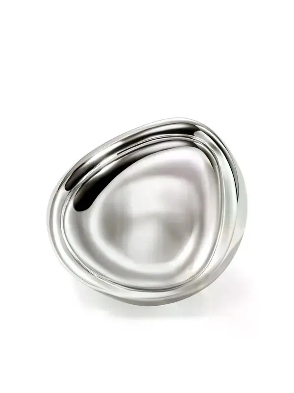 John Hardy Sterling Pebble Signet Ring - Silver