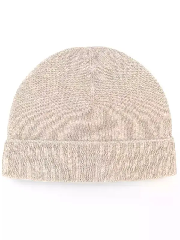 Le Kasha Cashmere Beanie Hat - Neutrals