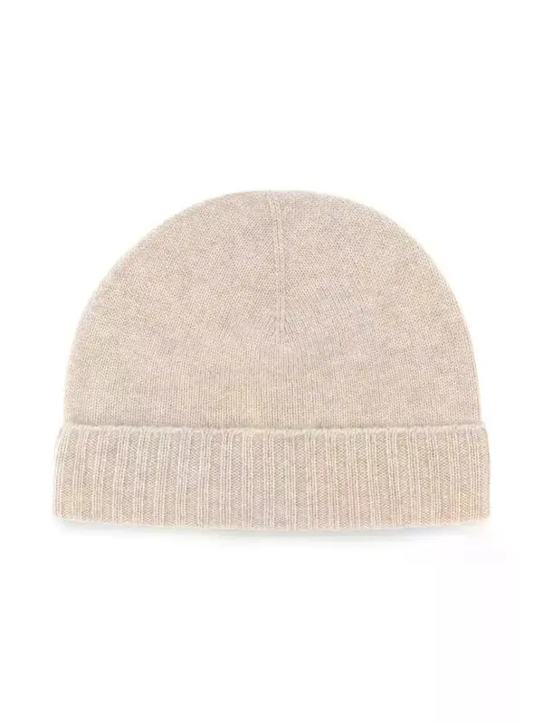 Le Kasha Cashmere Beanie Hat - Neutrals