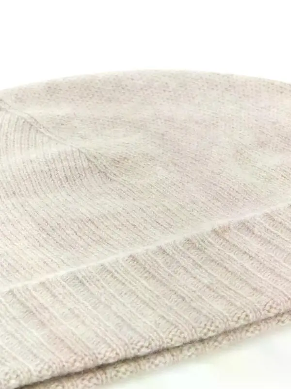 Le Kasha Cashmere Beanie Hat - Neutrals