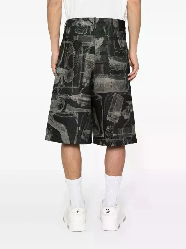 Off-White X-ray Jacquard Shorts