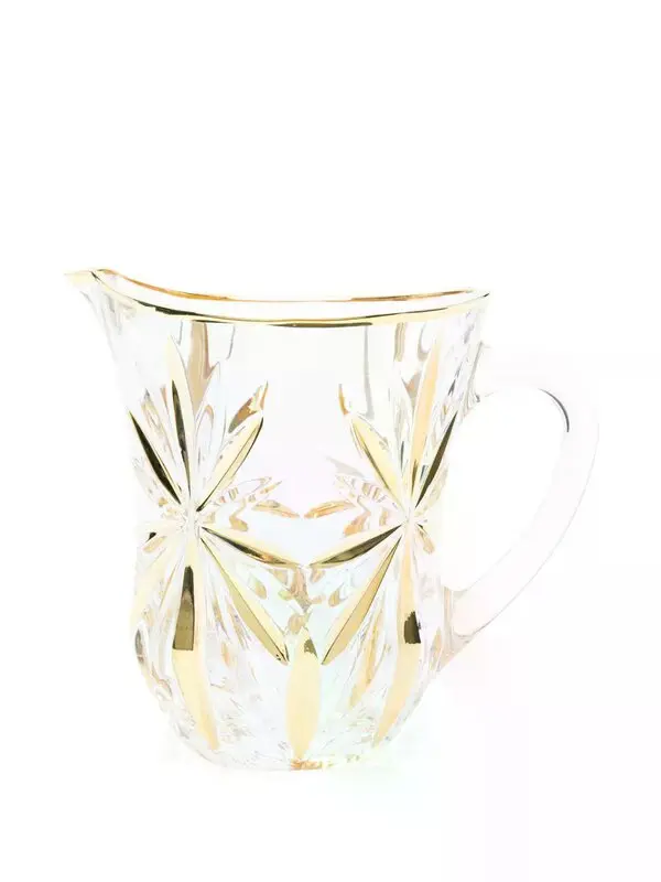 LES-OTTOMANS X Browns Murano Glass Pitcher