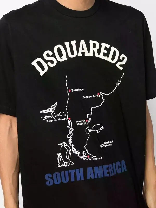 Dsquared2 Logo-print Short-sleeve T-shirt