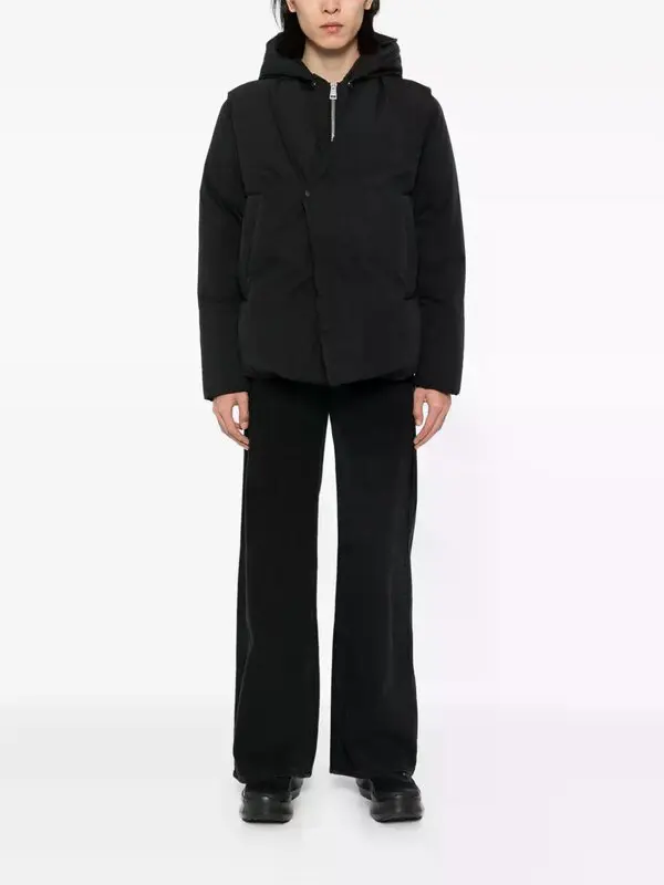 NAMACHEKO Hooded Padded Jacket With Front Zip