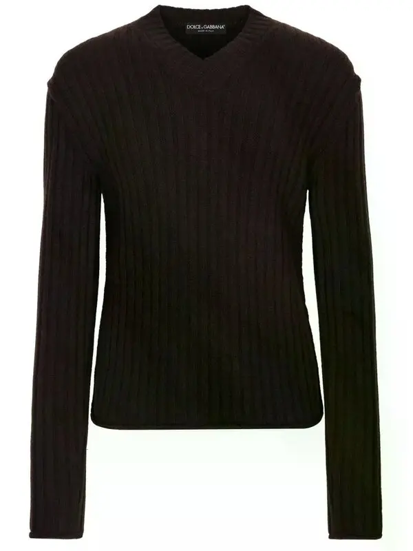 Dolce & Gabbana Ribbed Knit Jumper