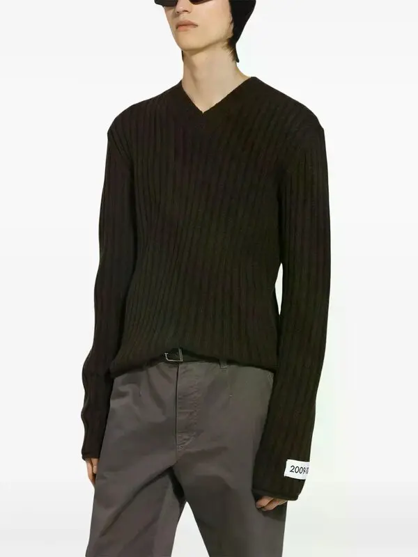 Dolce & Gabbana Ribbed Knit Jumper