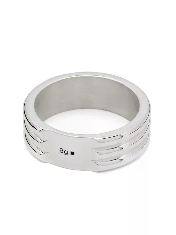 Le Gramme Sterling 9g Gordon Band Ring