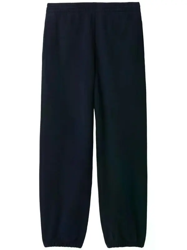 Burberry Logo-appliqué Cotton Track Pants