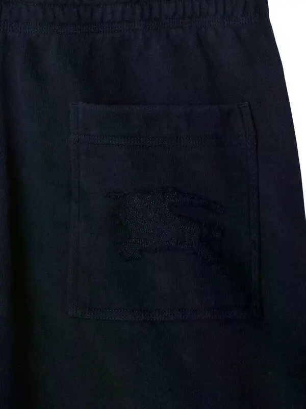 Burberry Logo-appliqué Cotton Track Pants