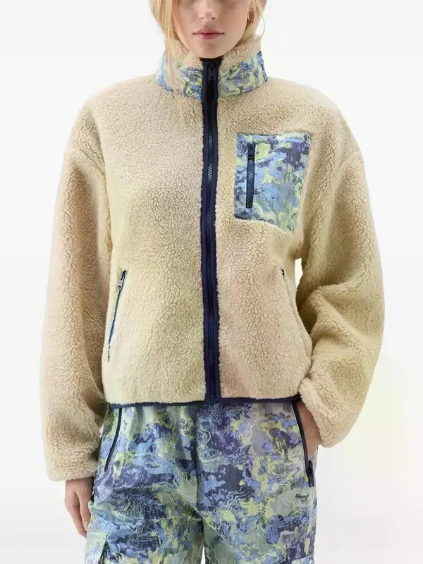 Woolrich High-neck Faux-shearling Jacket