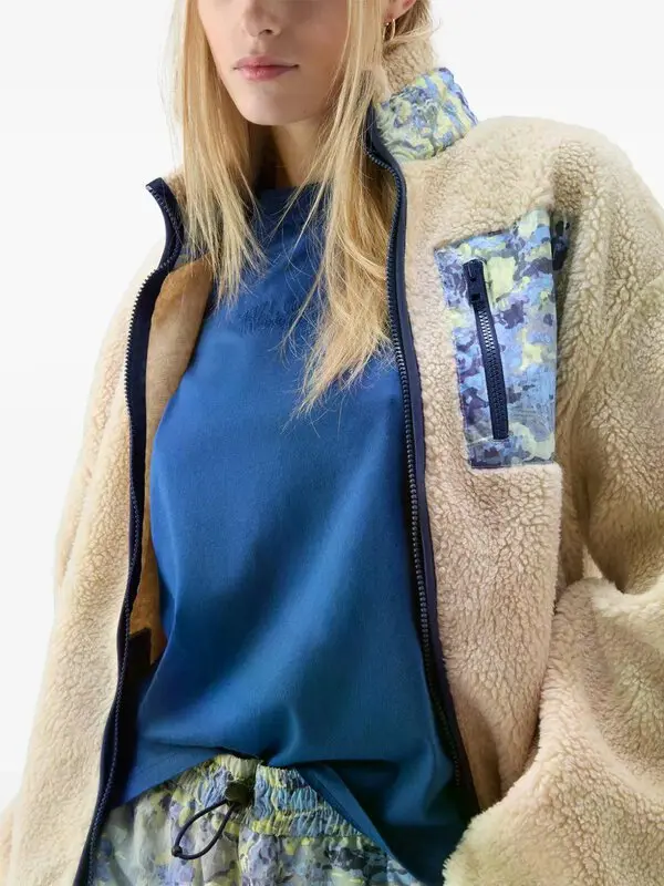 Woolrich High-neck Faux-shearling Jacket