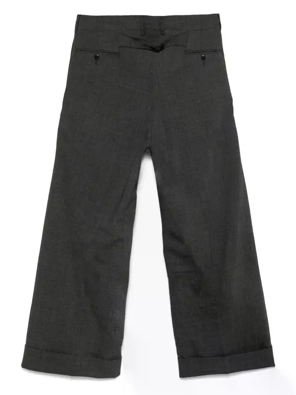 Random Identities Wool-blend Trousers