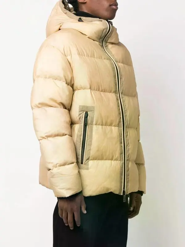 Dsquared2 Padded Jacket With Logo Patch