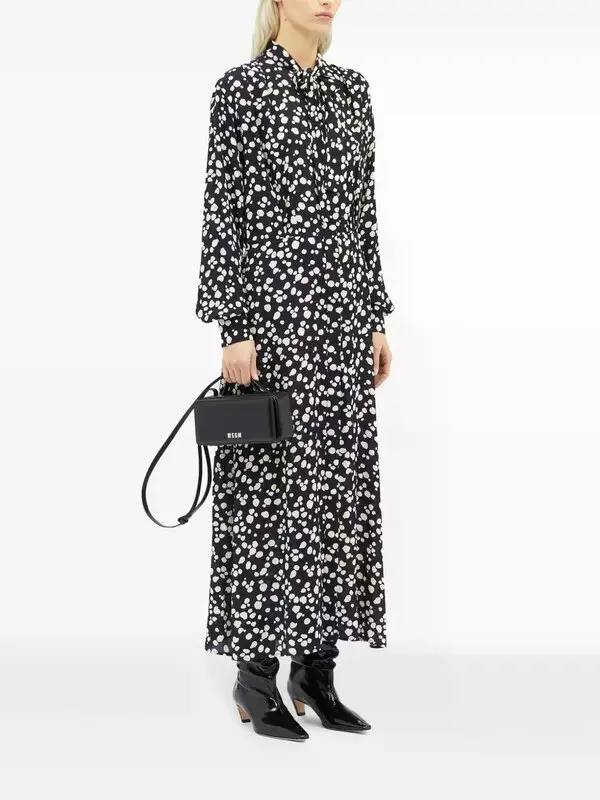 MSGM Spot-print Maxi Dress