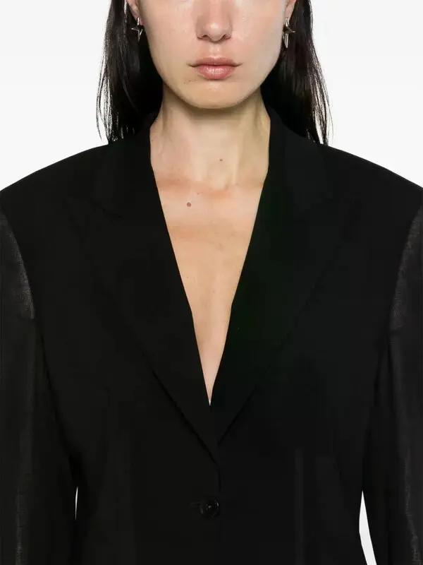 Blumarine Wool Single-breasted Blazer