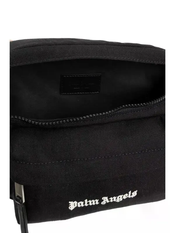 Palm Angels Logo Embroidered Belt Bag