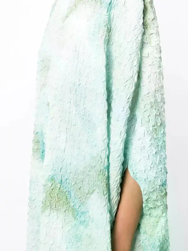 BAMBAH Jacquard Kaftan Dress - Green