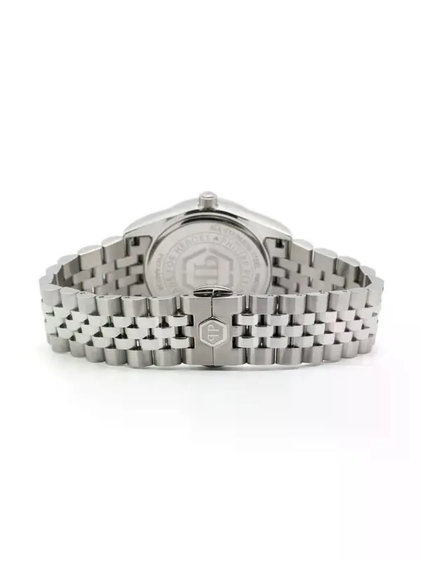 Philipp Plein Date Superlative 34mm Stainless Steel Watch