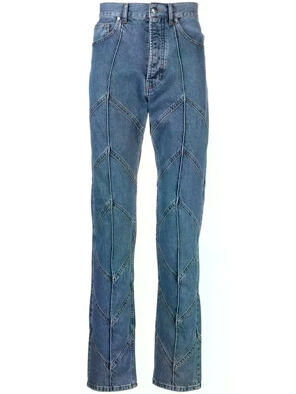AV VATTEV Mid-rise Straight-leg Jeans